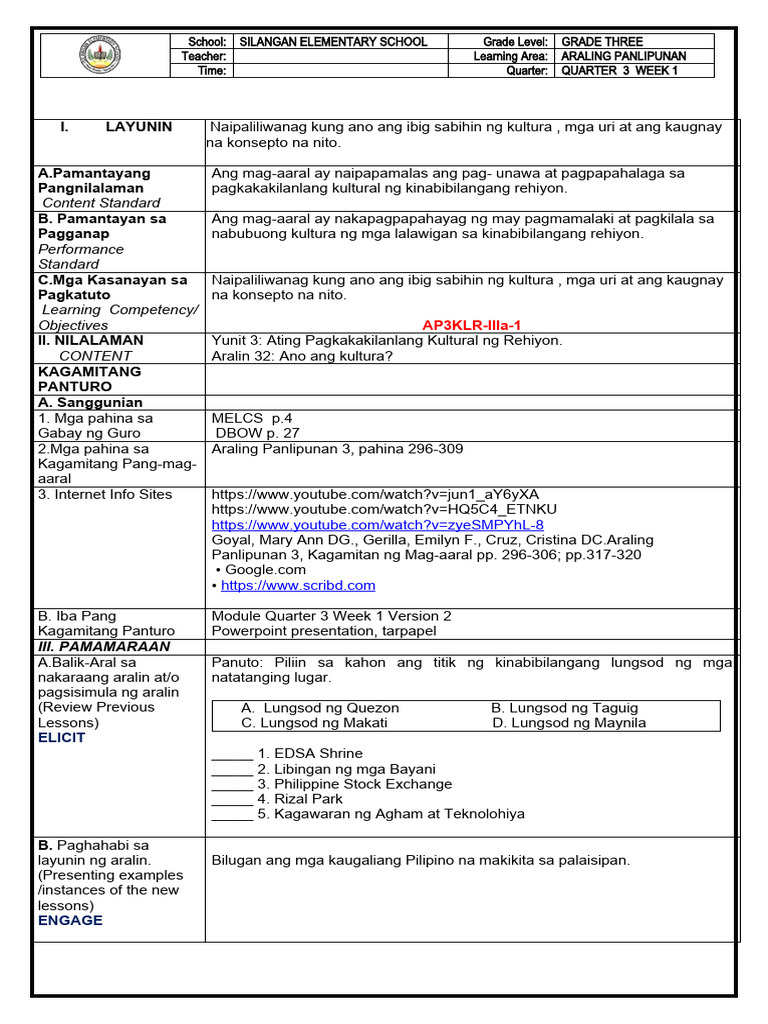 Ap3 Q3 W1 Final | PDF