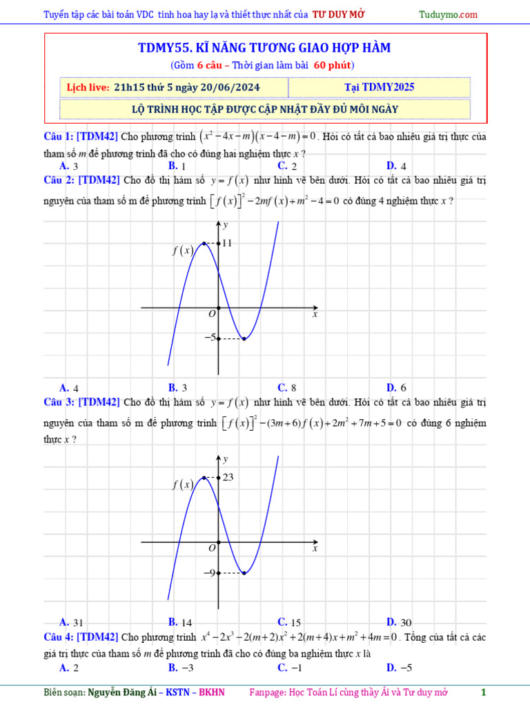 de Tdmy55 DTL KN Tuong Giao Hop Ham A PDF | PDF