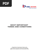 UBL Credit Card Features and Fees Summary | PDF | Financial Transaction ...