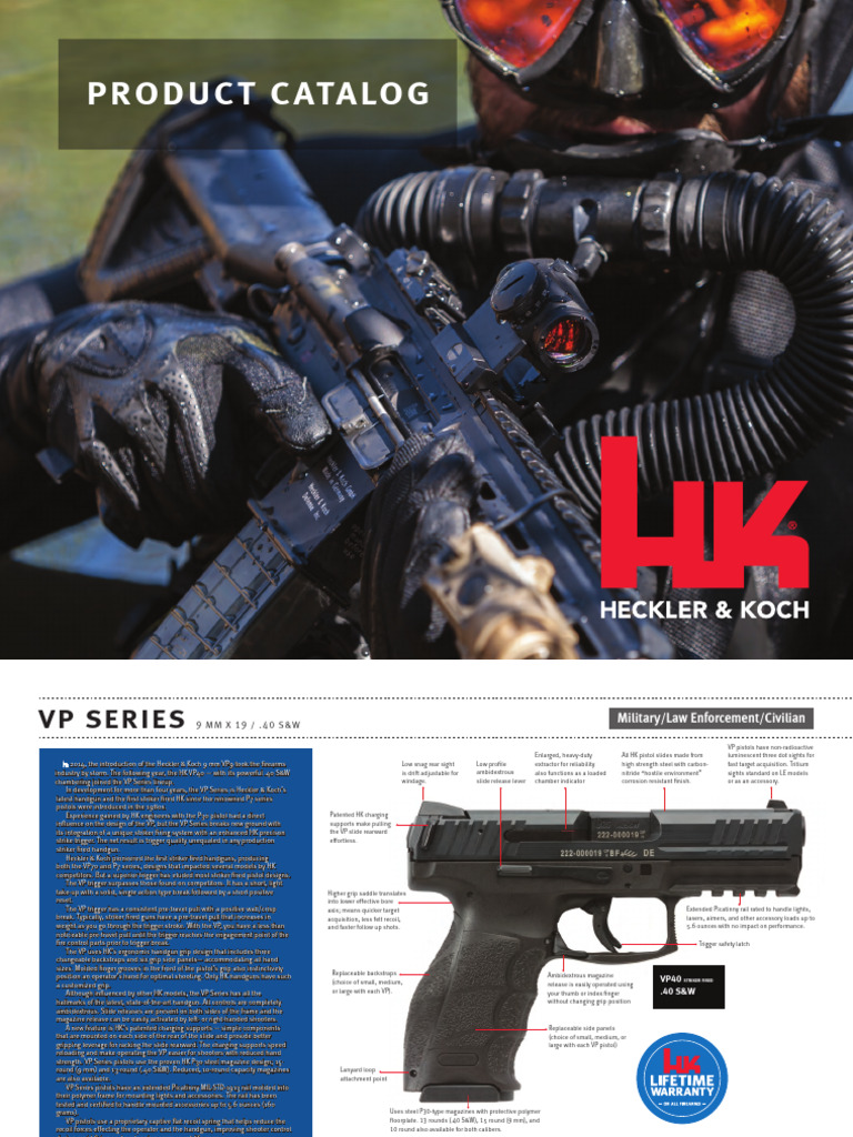 HK Usa Military Le Combined Catalog1 | PDF | Trigger (Firearms) | Projectile Weapons