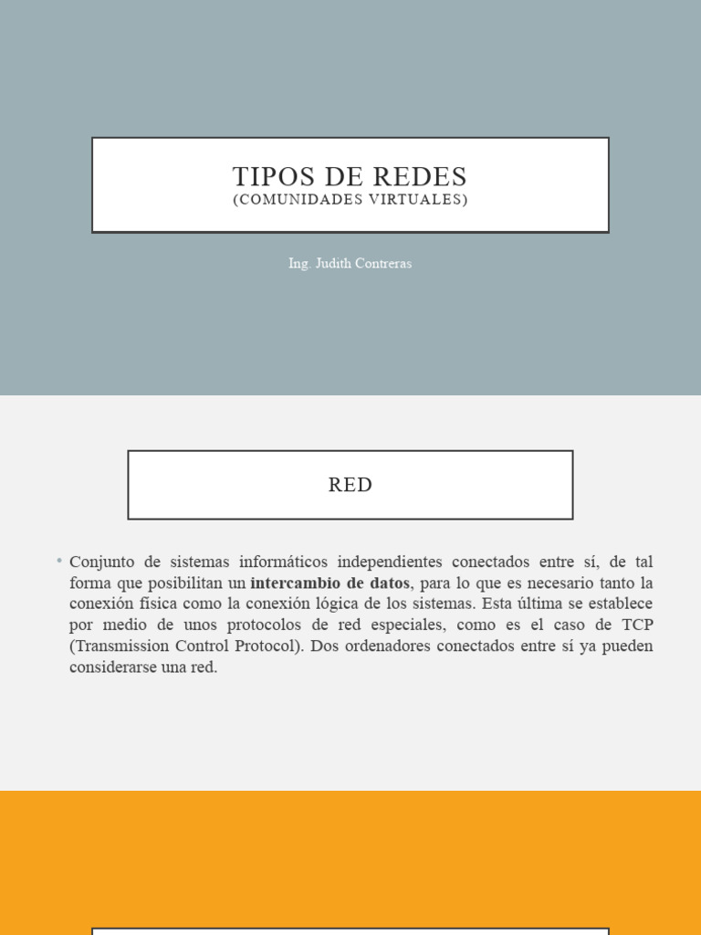Tipos de Redes | PDF | Red de área local | Industrias de servicio