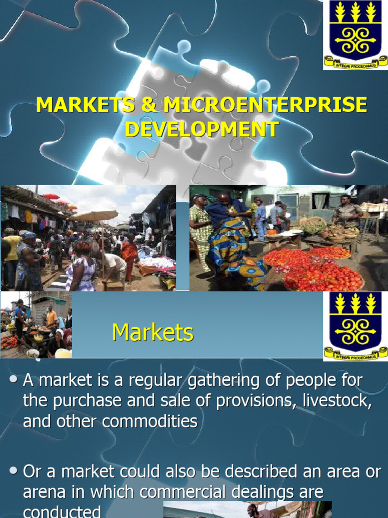 Characteristics of African Markets | PDF | Market (Economics) | Economies