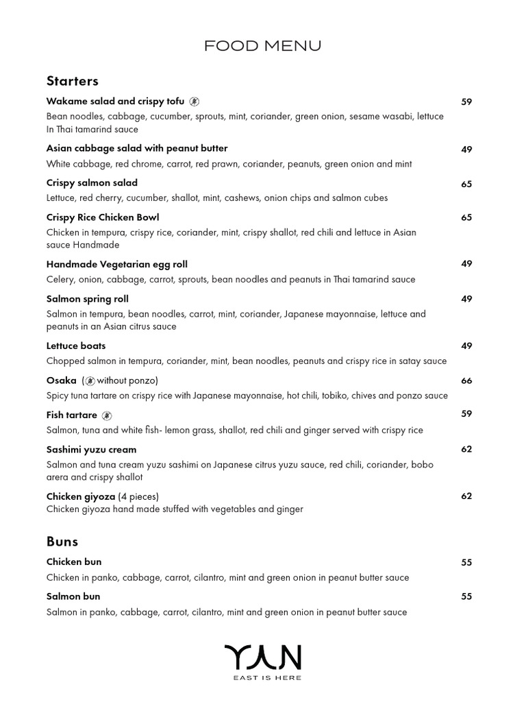 Canapéo and Agave Menu Highlights | PDF | Sushi | Japanese Cuisine