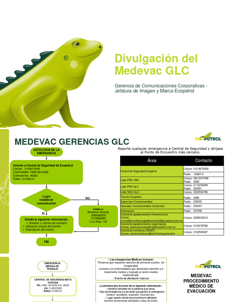Divulgación Medevac GLC Actualizado | PDF | Ambulancia | Gestión de ...