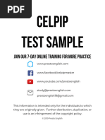 2 CELPIP Writing Tests With Sample Answers | PDF | United States Postal ...