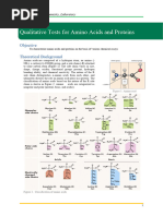 Protein Color Tests and Amino Acids | PDF | Amino Acid | Physical Sciences