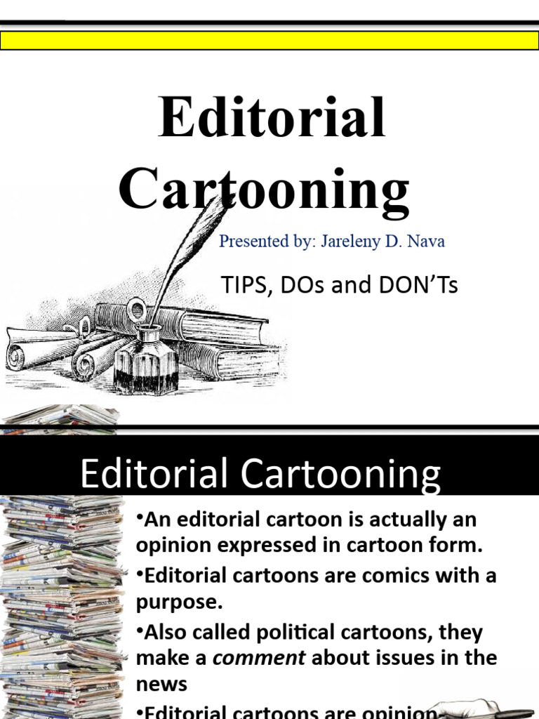 Tips for Effective Editorial Cartooning | PDF | Cartoon | Drawing
