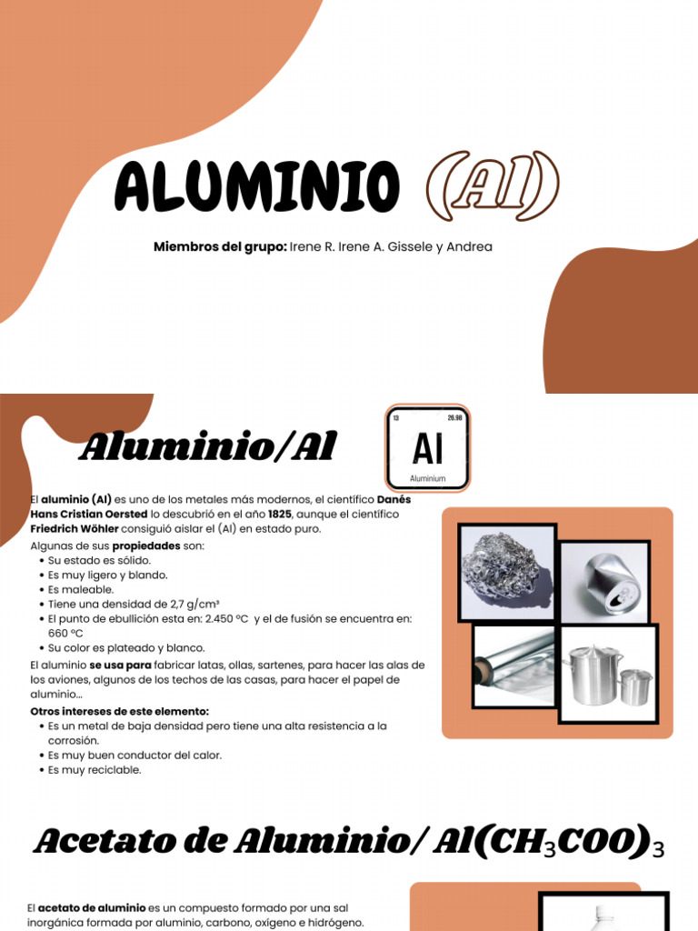 Aluminio (Al) | PDF