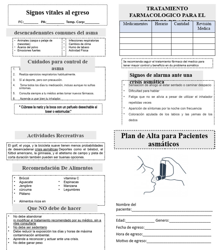 Plande Alta | PDF | Asma | Medicina CLINICA