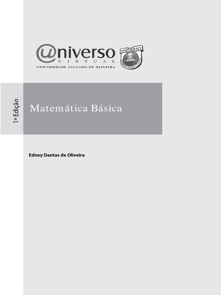 Livro - Matematica Basica | PDF | Número real | Conjunto (Matemática)