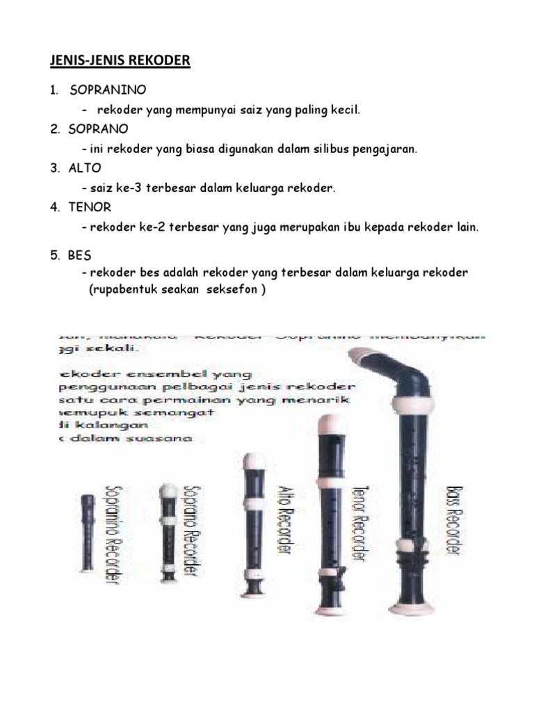 Jenis-Jenis Rekoder 2 | PDF