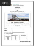 Grade 8 Tech Term 3 PAT - 2020 | PDF | Mining | Heavy Industry