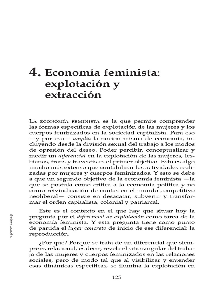 Gago, Veronica La Potencia Feminista Cap IV1 | PDF | Karl Marx | Feminismo