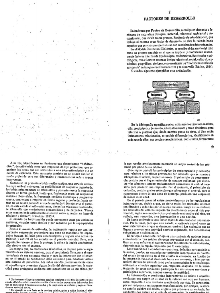 Garc-A. Factores Del Desarrollo | PDF