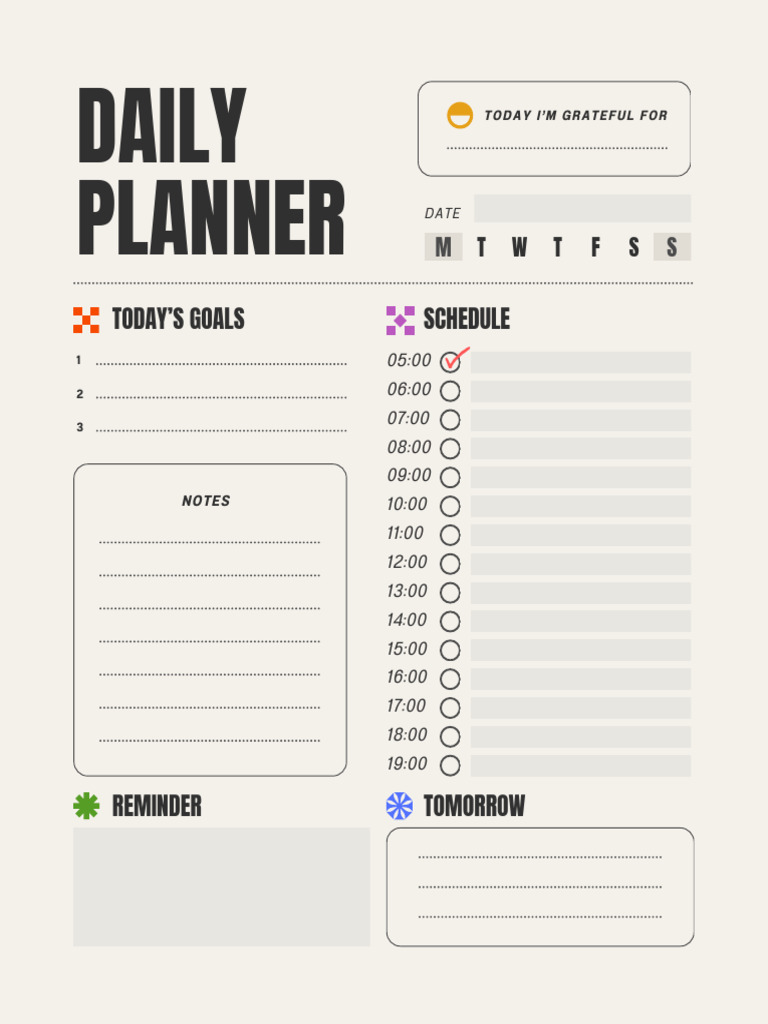 Daily Planner | PDF