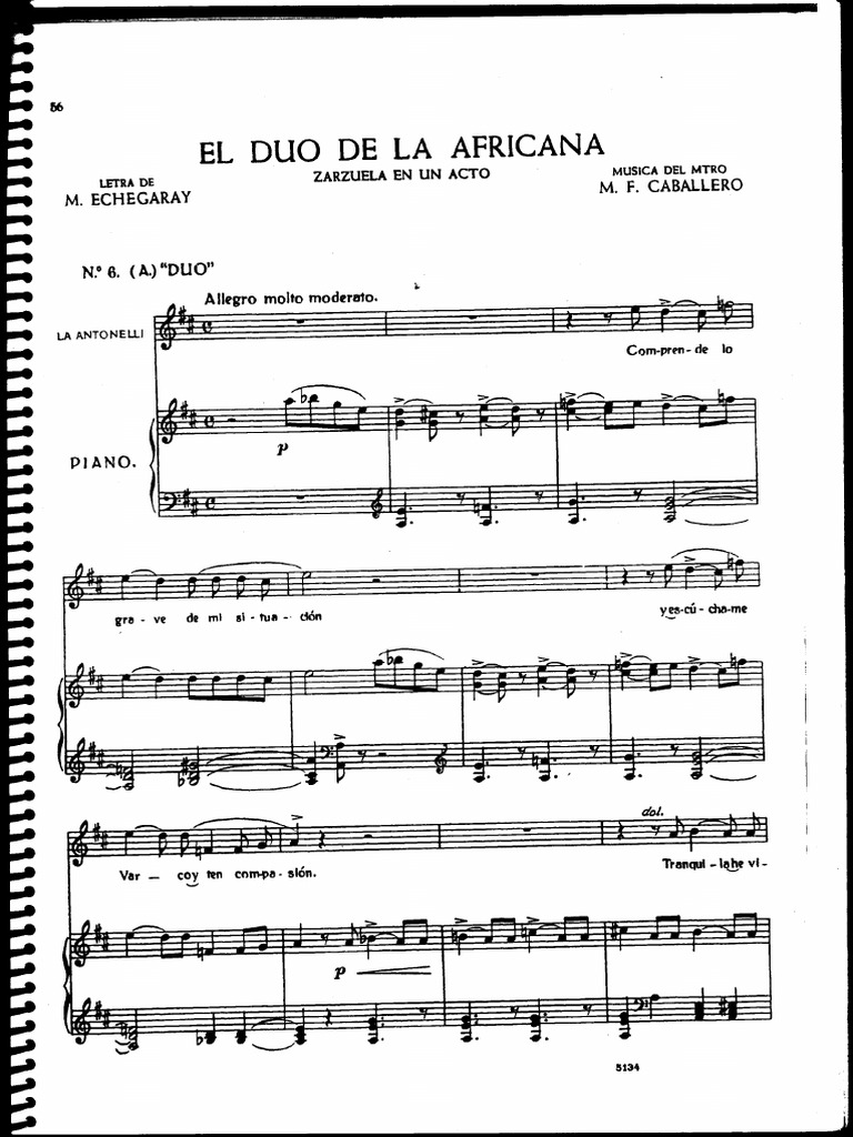 El Duo de La Africana | PDF