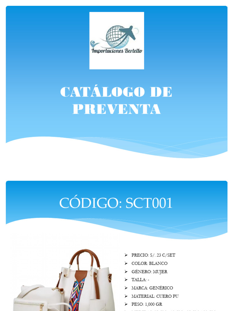 CATÁLOGO DE PREVENTA 2024 - IMPORTACIONES BERTELLO | PDF | Facebook