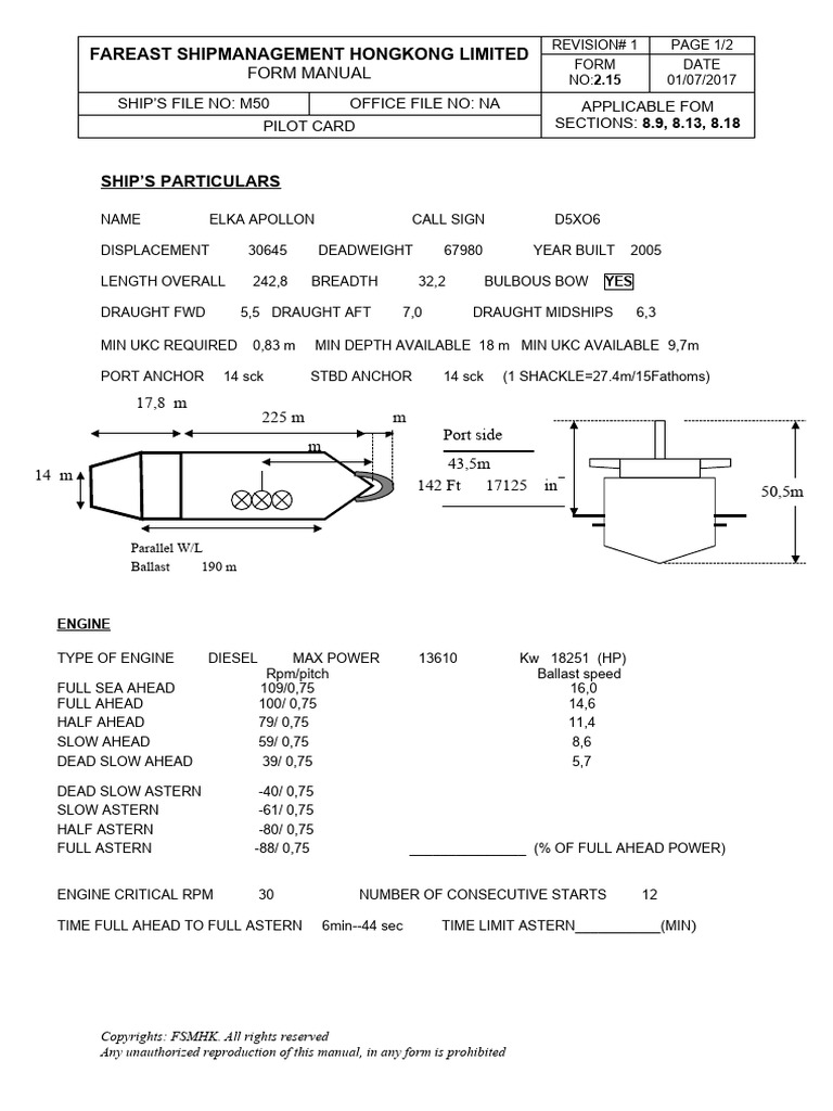 Pilot Card Outbond A Coruña | PDF | Shipping | Ships