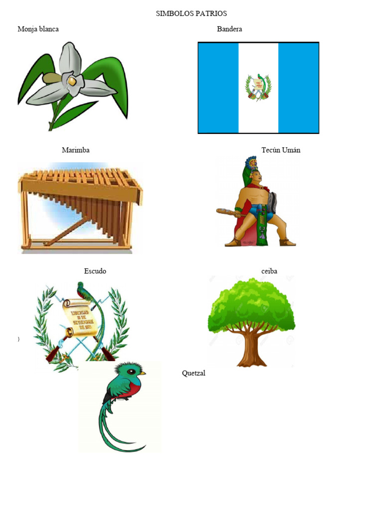 Símbolos patrios de Guatemala animados | PDF