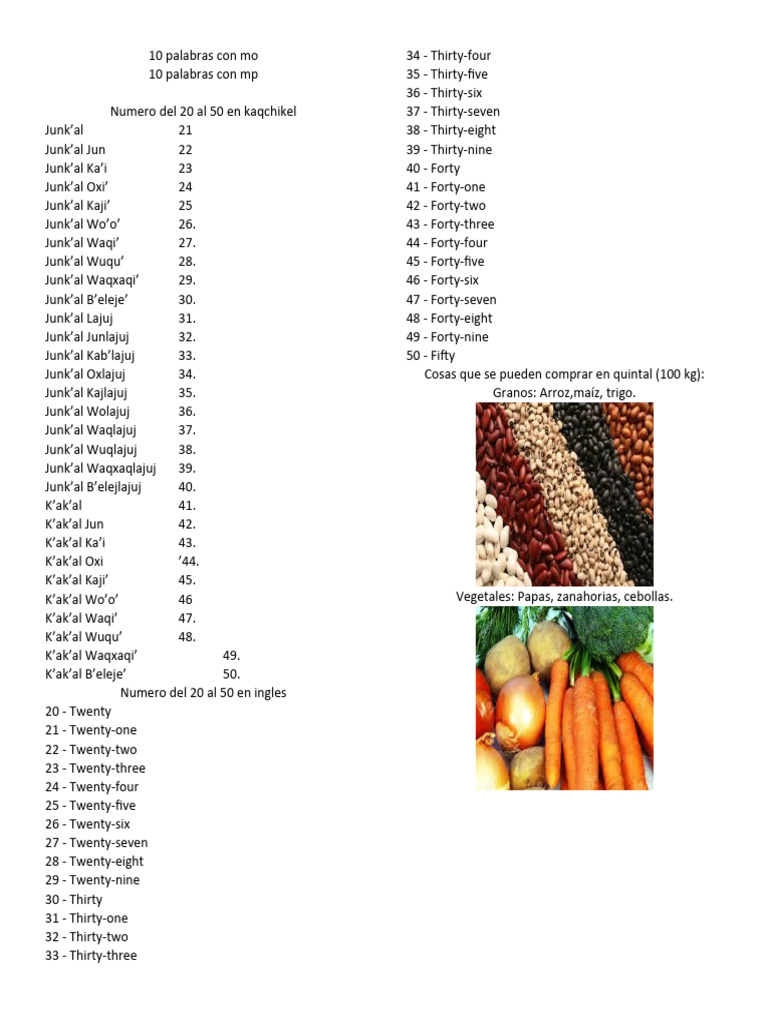 10 palabras con mo | PDF | Cocina occidental | Cocina