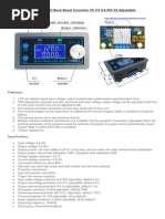ZK 4kx CNC DC DC Buck Boost Converter Manual | PDF | Power Supply ...