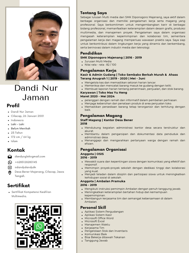 Dandi Nur Jaman | PDF | Karier & Perkembangan | Seni