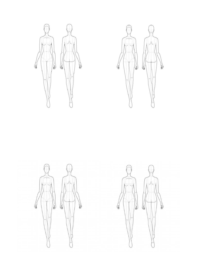 Figurines para Diseño de Modas | PDF