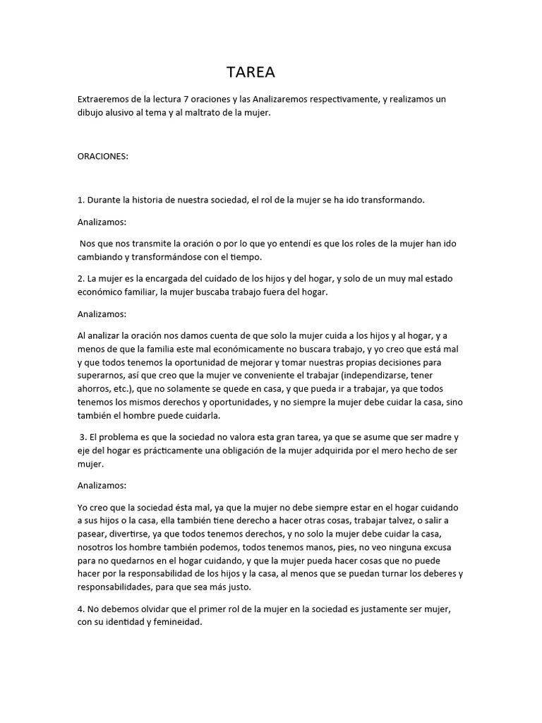 1B Aarón TAREA de Comunicion 2-12-2021 | PDF | Mujer | Género