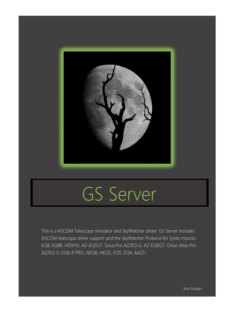 GSS Manual v1064 | PDF | Field Of View | 3 D Computer Graphics