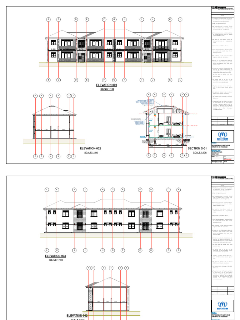 Drawings Architectural | PDF | Concrete | Building Engineering