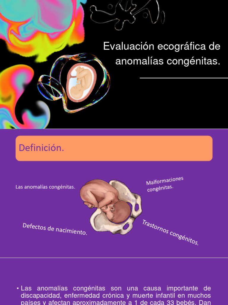 Ecografía de anomalías congénitas fetales | PDF | Corazón | Defecto ...
