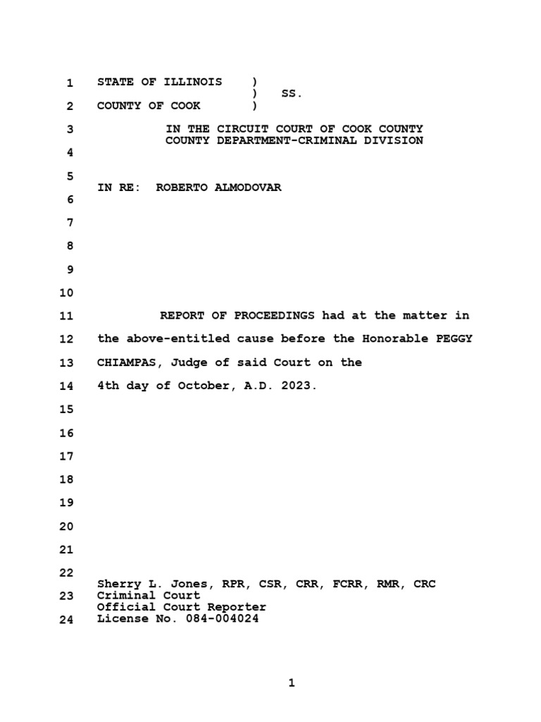 Robert Almodovar | PDF | Courtroom | Sheriff