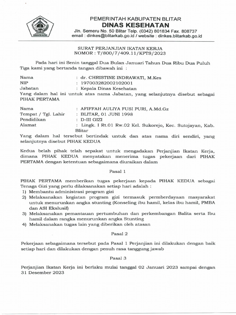 SPIK Gizi 2023 | PDF