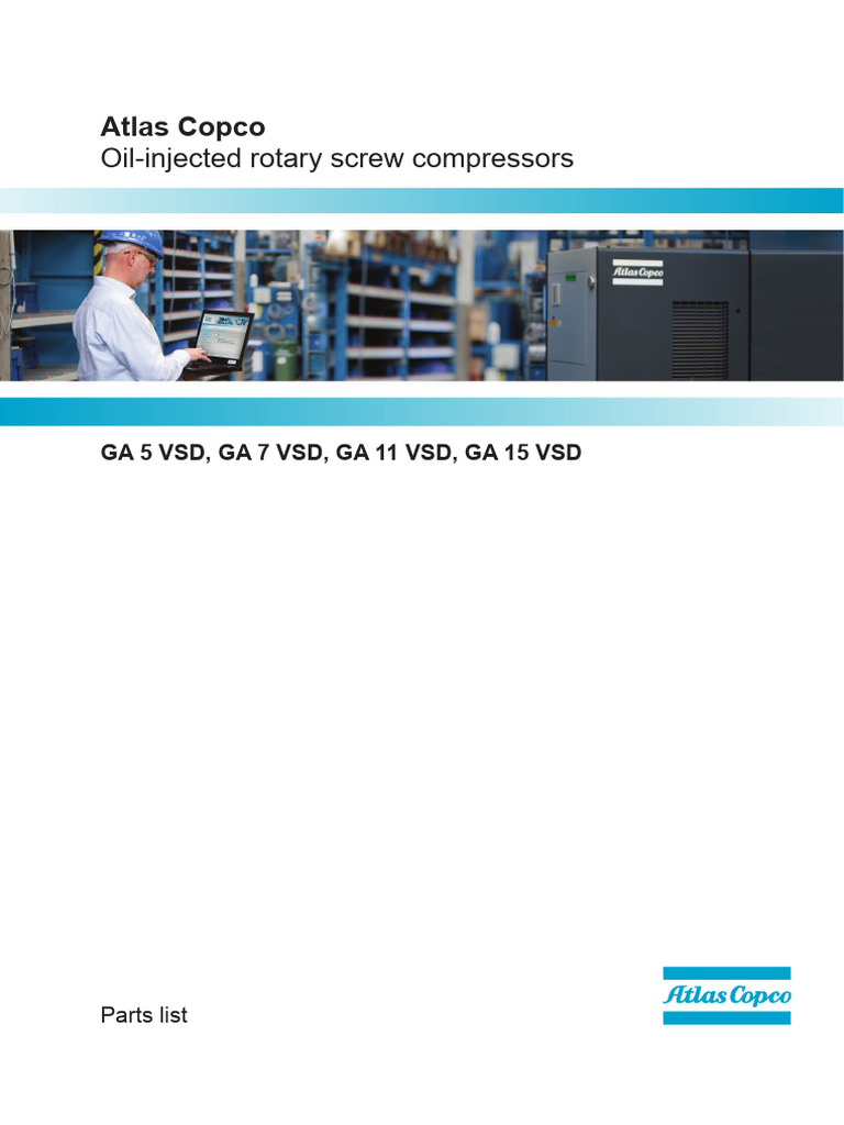 Parts List GA11VSD CAI707443 | PDF