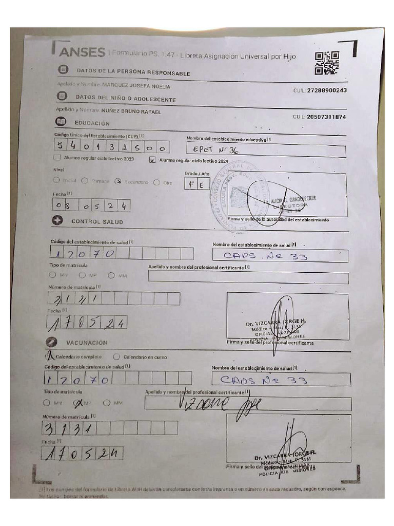 Anses2 Comprimido | PDF