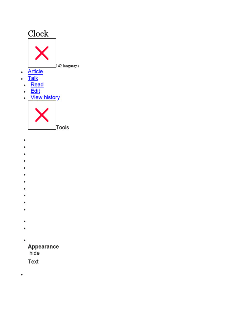 Clock | PDF | Clock | Pendulum