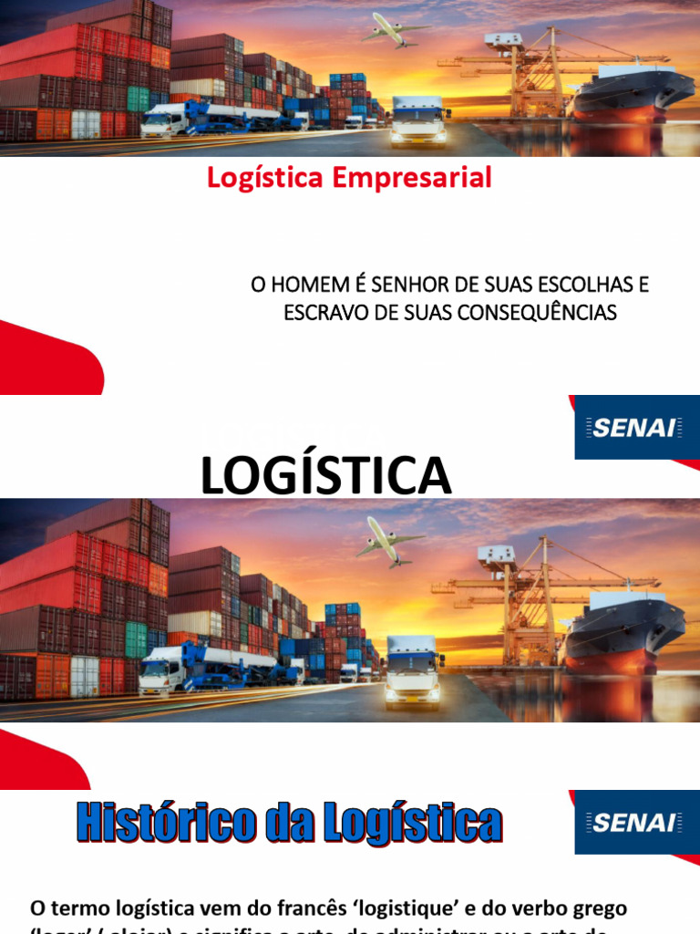 Evolução e Importância da Logística Empresarial | PDF | Logística | Despesa