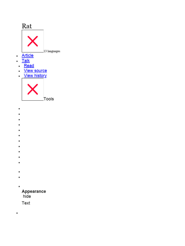 Rat | PDF | Rat | Larynx