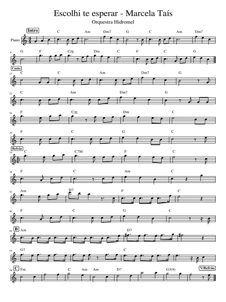 Escolhi Te Esperar Pdf