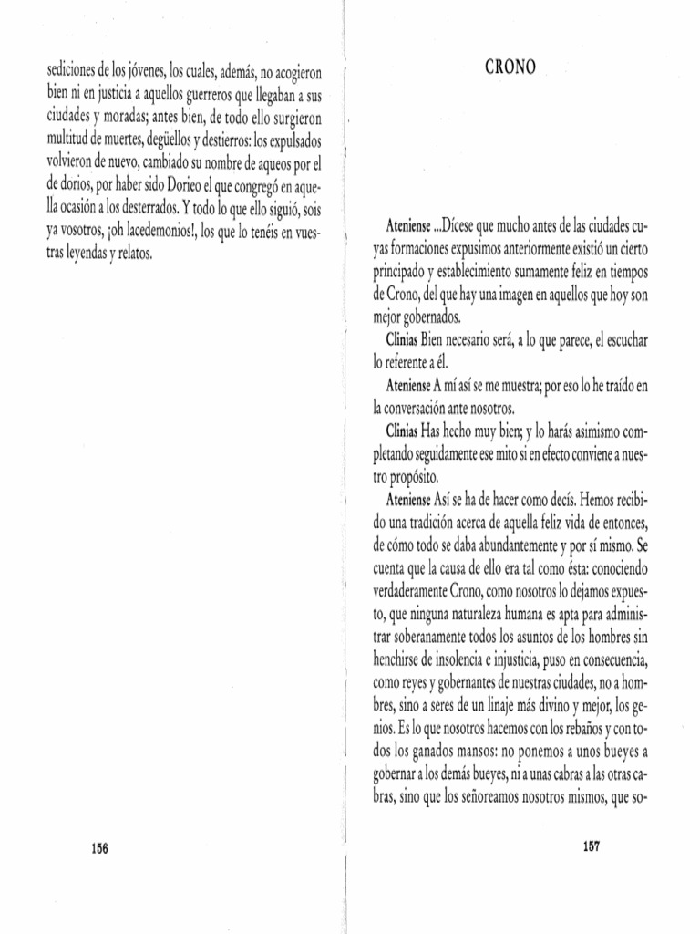 03 Mitos - Platon Crono | PDF