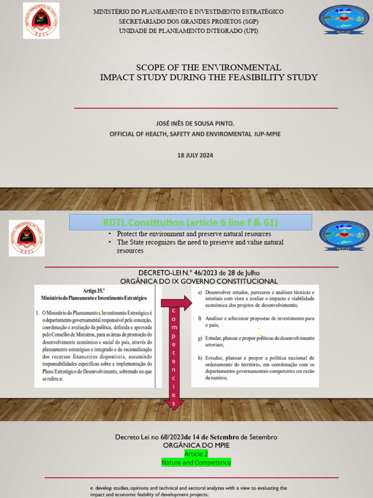 Environmental Impact Study Scope | PDF | Environmental Impact ...