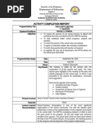 Learners' Performance Report | PDF