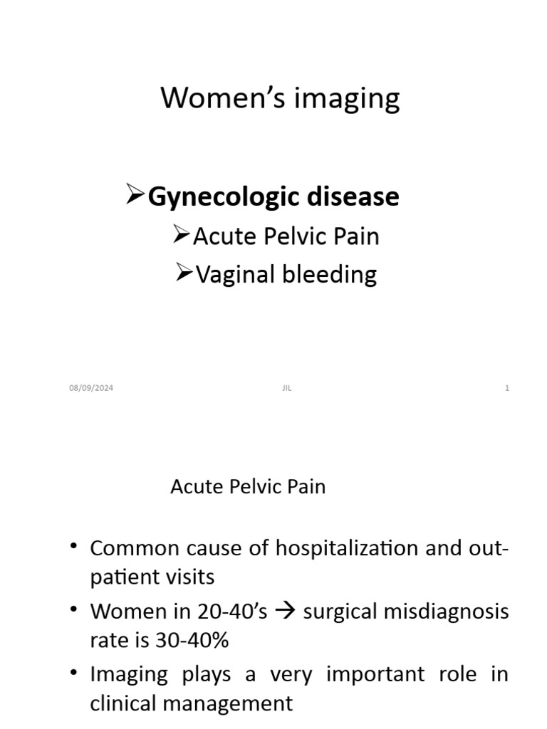 4 Gyne Problems in US | PDF | Gynaecology | Medical Specialties
