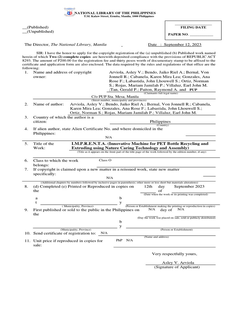 Edited Copyright Forms For Multiple or Single Authorship | PDF | Civil ...