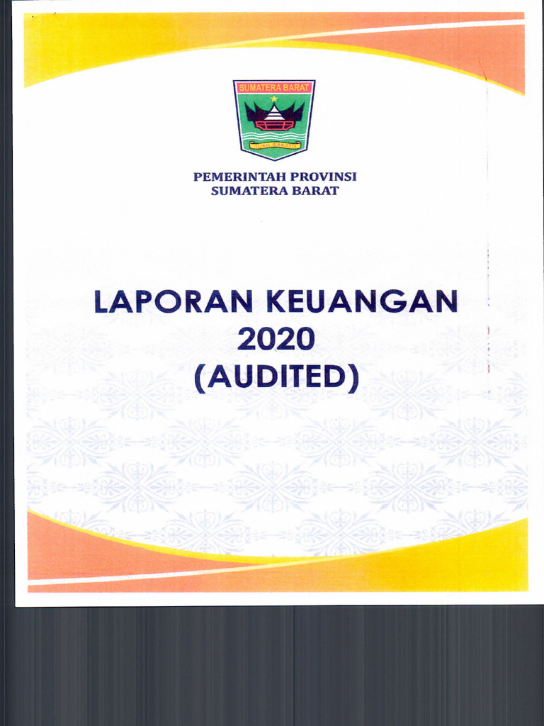 LKPD Prov. Sumbar Ta.2020 | PDF