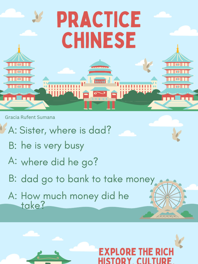 Practice Chinese Translate PDF | PDF