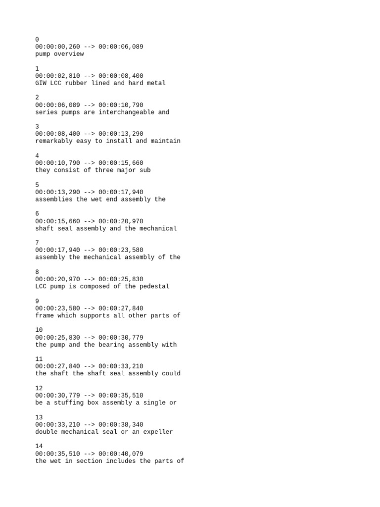 LCC KSB Pump DND 200-En | PDF | Pump | Manufactured Goods