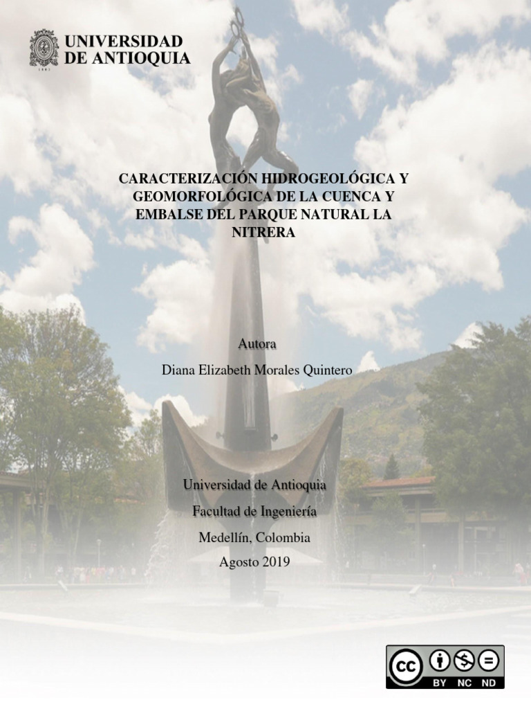 Hidrogeología y Geomorfología en La Nitrera | PDF | Geomorfología | Agua