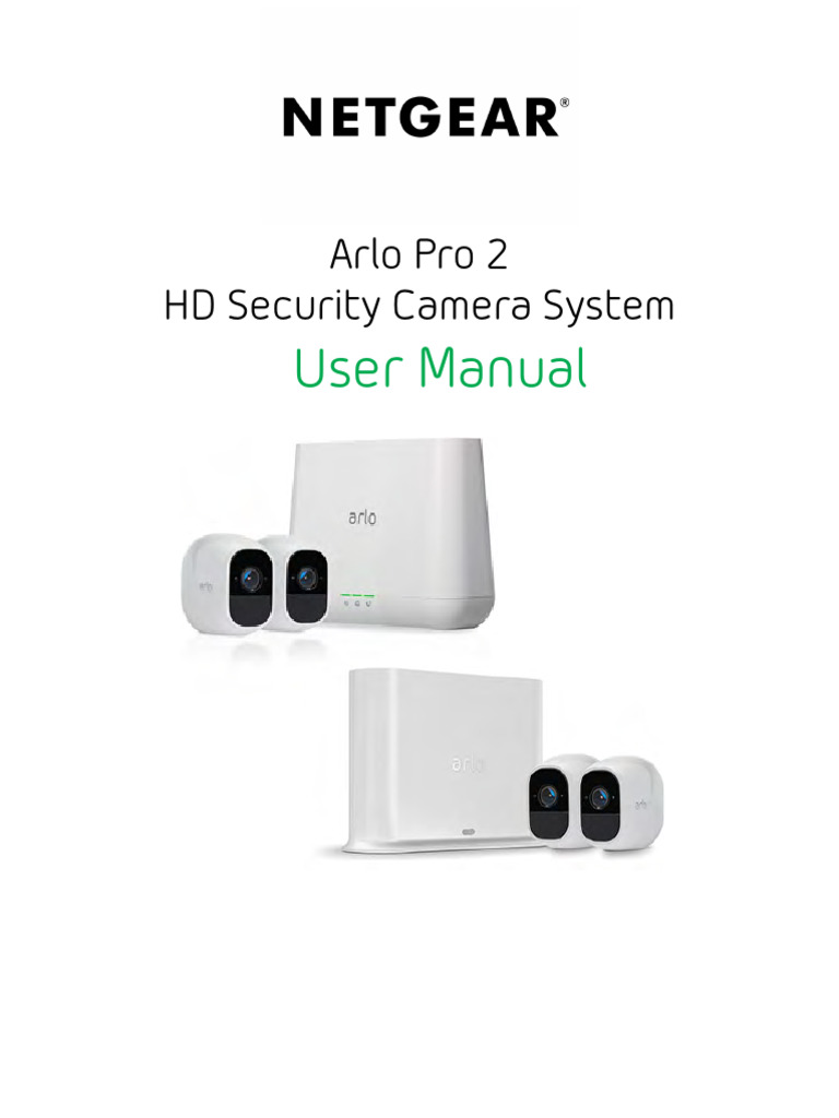 Arlo Pro2 User Manual | PDF | Camera | Smartphone