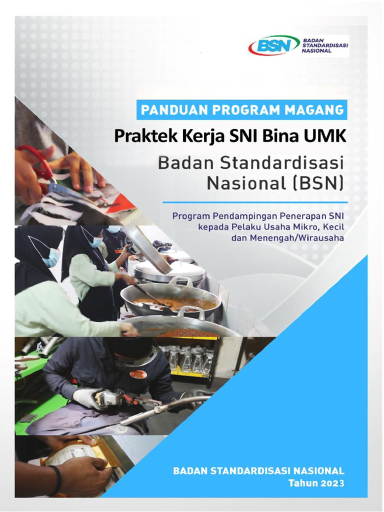 Panduan Magang BSN | PDF | Bisnis